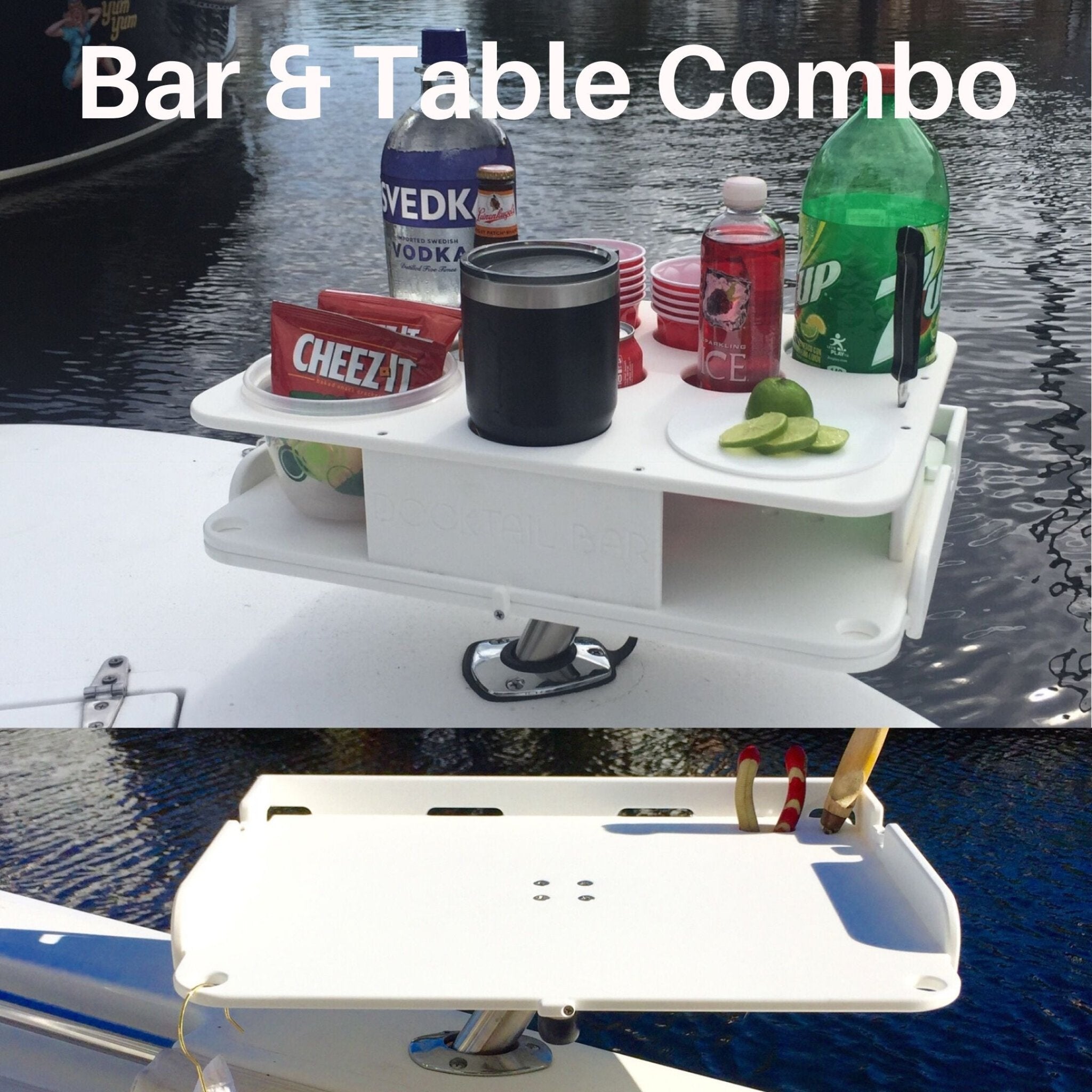 Best Docktail Table Choice For Fishing & Drinks