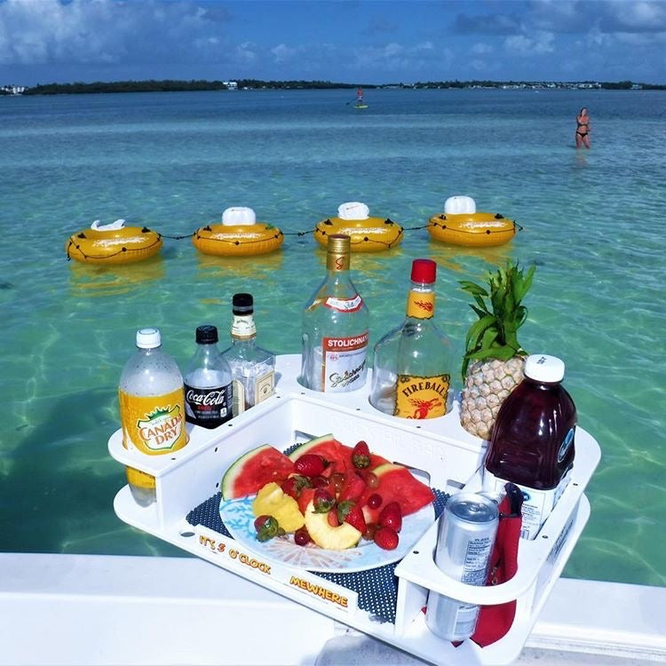 Docktail Butler Ultimate Boat & Marine Table Includes Adjustable Rod ...