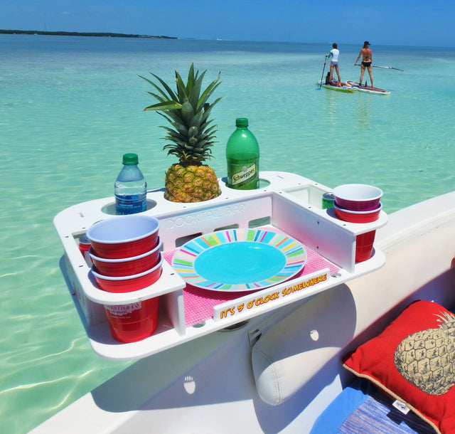 Docktail Butler Ultimate Boat & Marine Table Includes Adjustable Rod ...