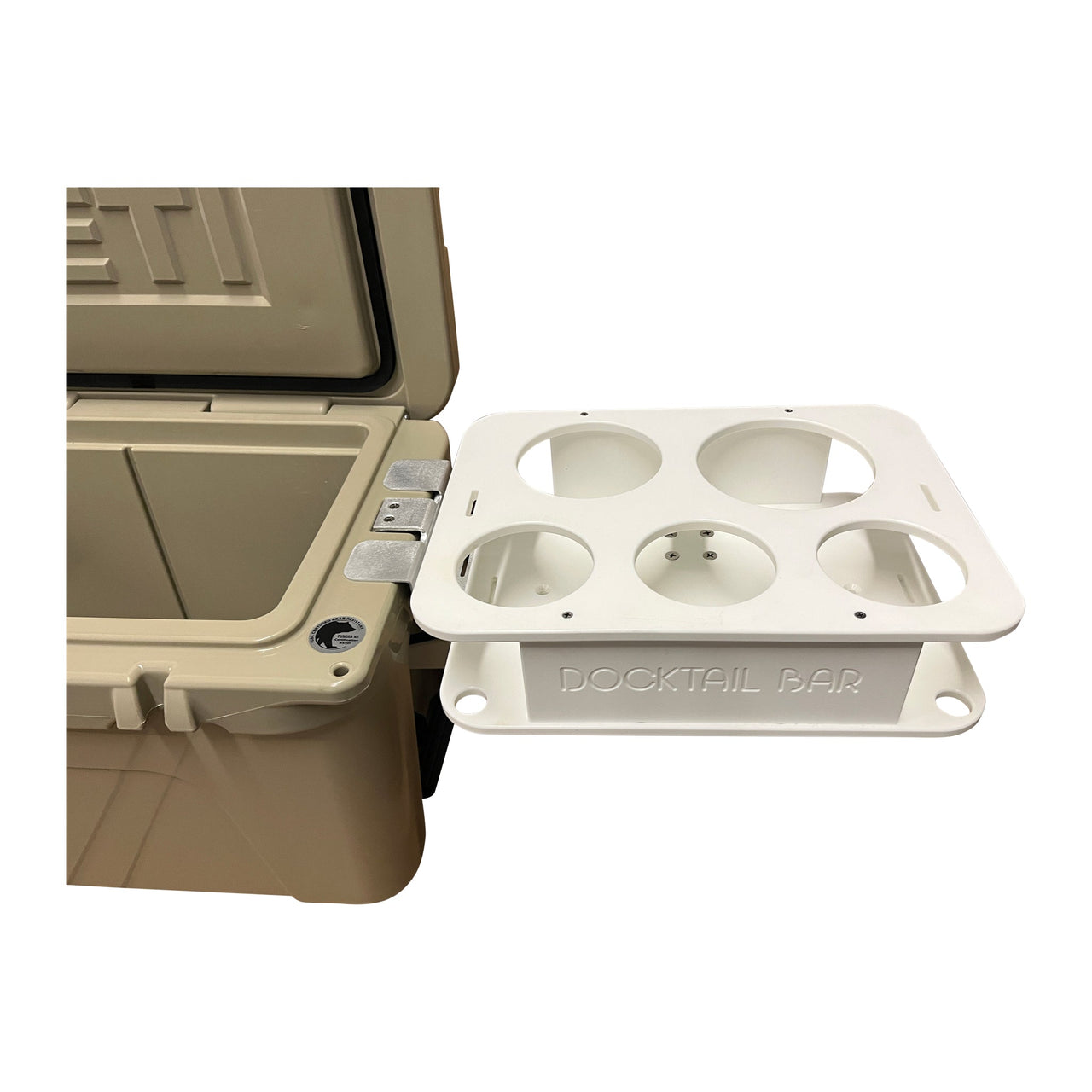 Docktail Bar Yeti Tundra Cooler Cup Holders and Table System